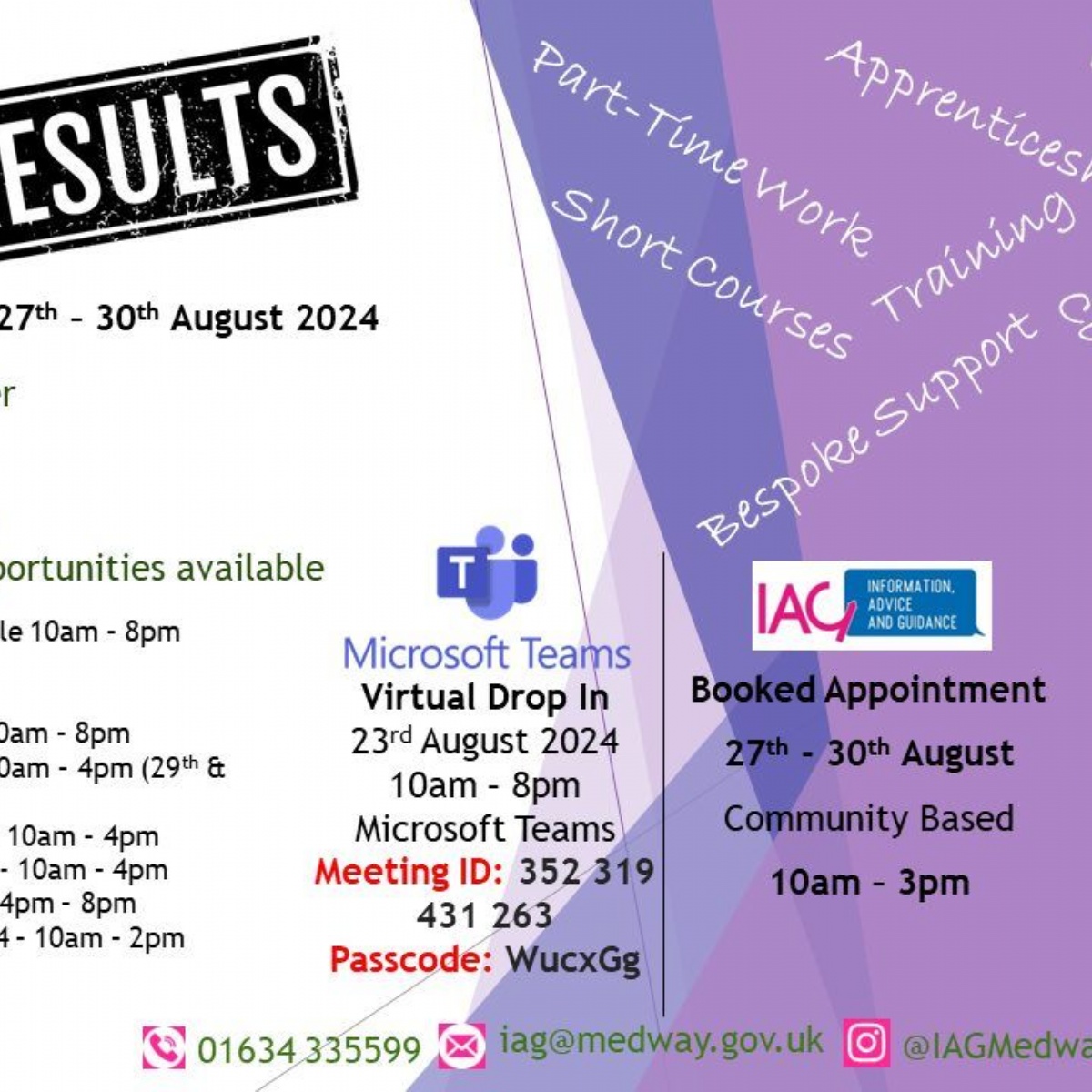 Will Adams Academy - IAG’s results service